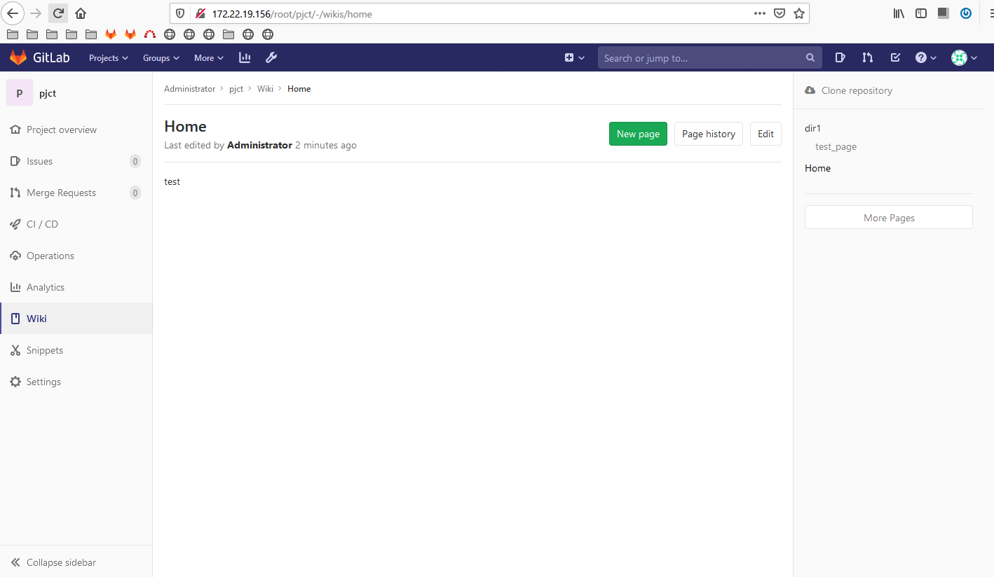 hawksnowlog: Gitlab の Wiki 機能を試してみた
