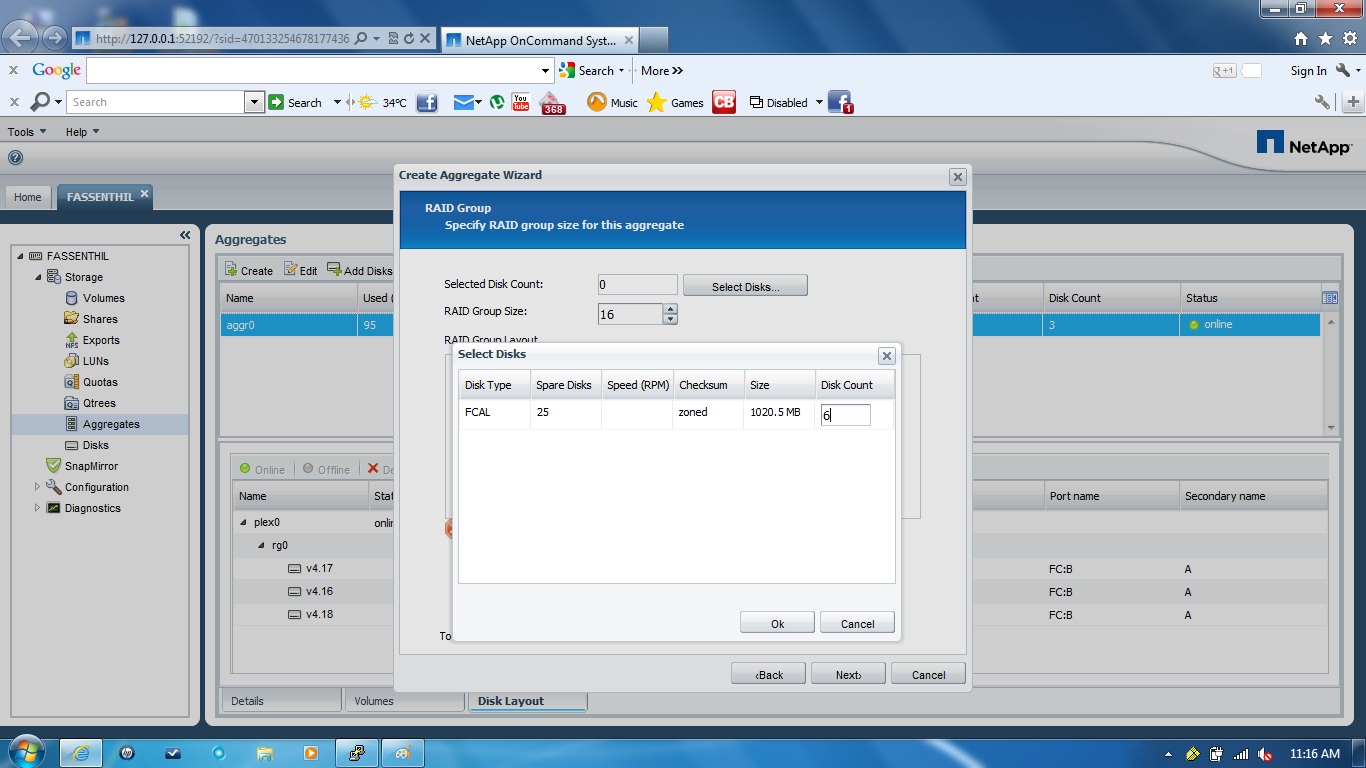 Remote Infrastructure Management: NetApp - On Command System Manager