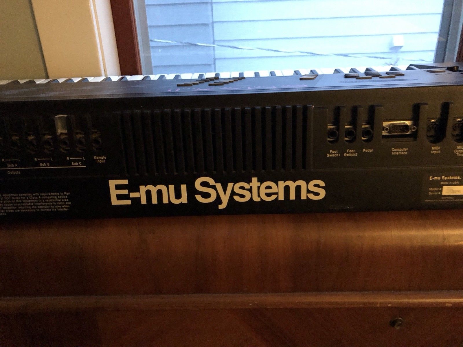 MATRIXSYNTH: Emu Systems Emax II Keyboard Sampler