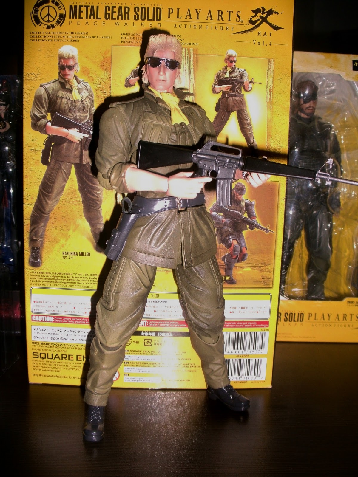 Angels and Summer: Play Arts Kai Kazuhira Miller - Metal Gear Solid ...
