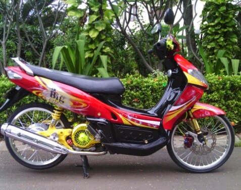 Modifikasi Motor Yamaha Nouvo 2003 / Nouvo lele ~ Modifikasi Motor Matic