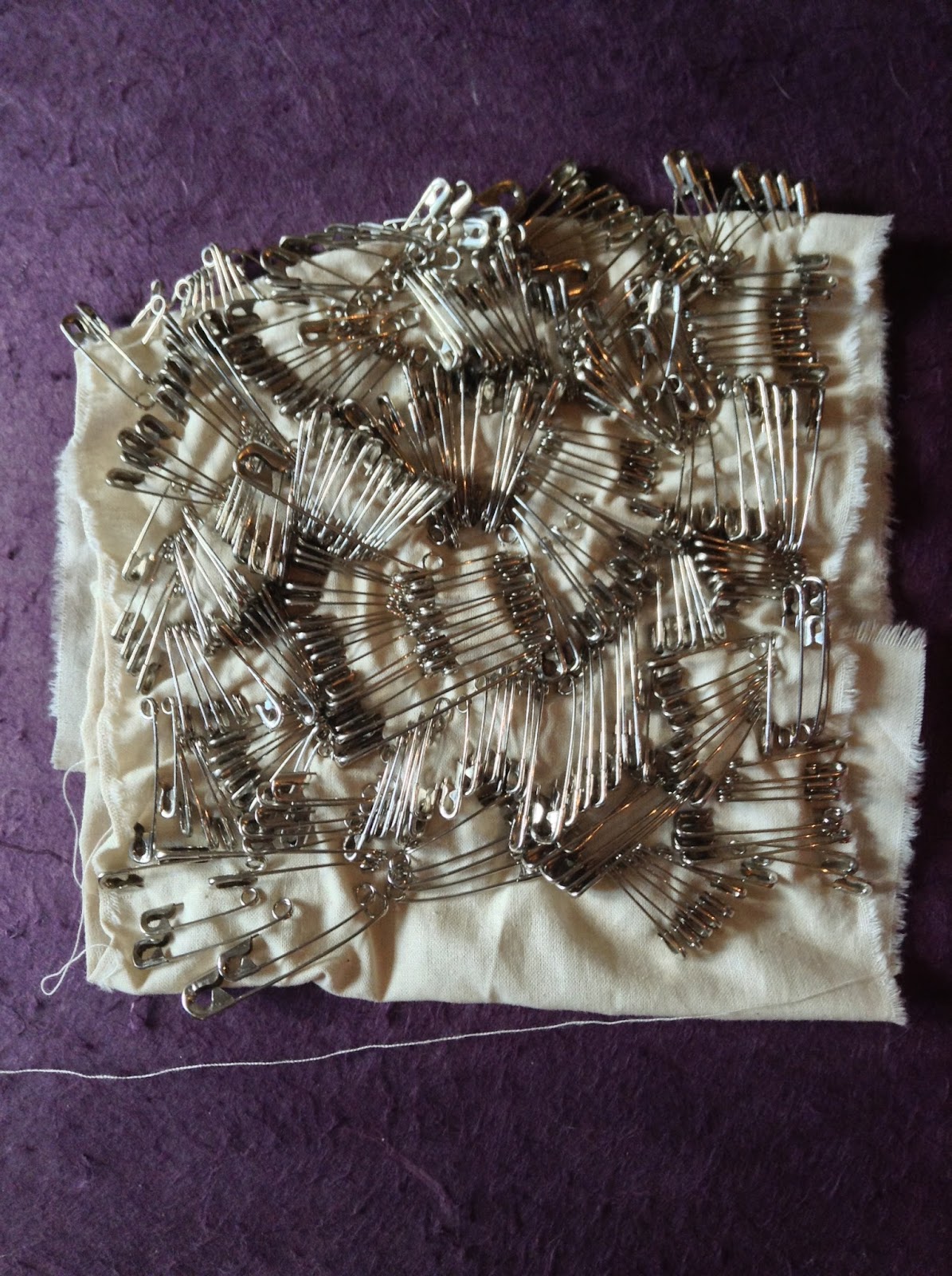 A2 Textiles: Safety-pin Jacket