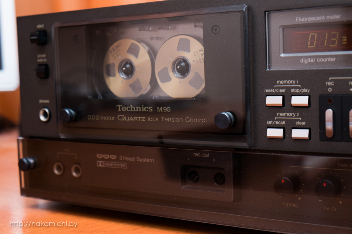 Vintage Audio: Stereo Cassette Deck Technics RS-M95