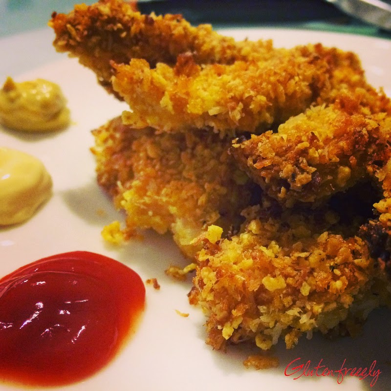 Glutenfreeely: Pollo croccante - Coconut Crusted Chicken