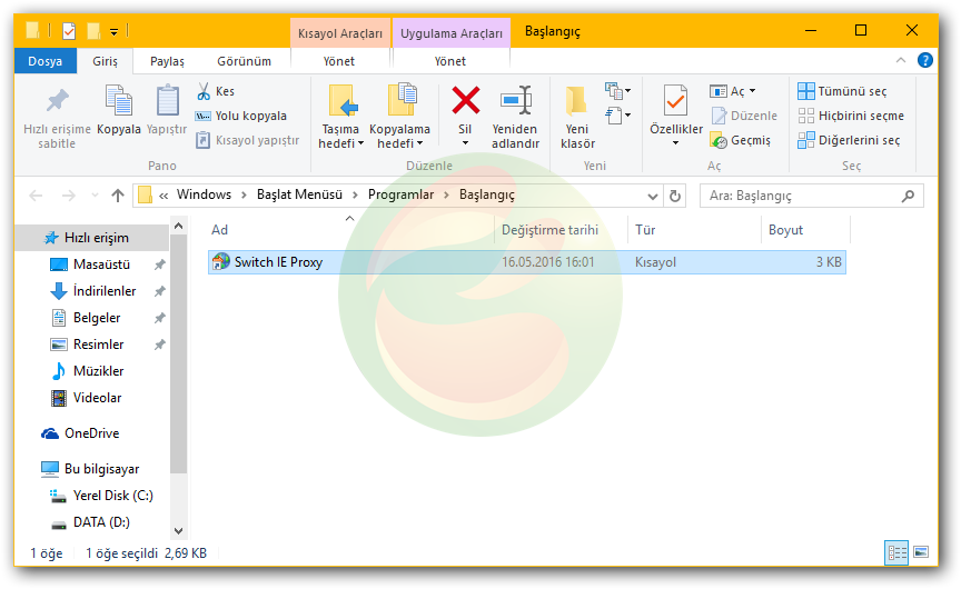 Windows 7, 8 ve 10: Proxy Ayarlarını Tek Tıklatma ile Değiştirmek ...