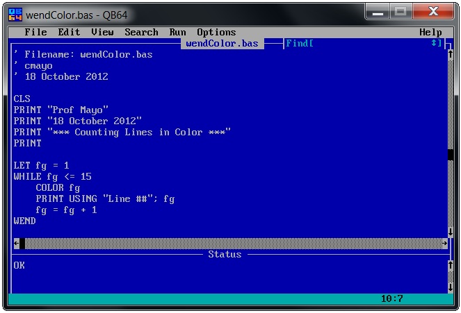 Prof Ms Basic Blog Use Of Pre Test Loops
