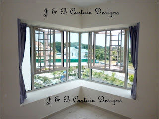 J & B Curtain Designs: Weird Shaped windows