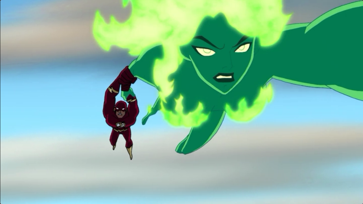 Anime Feet: Justice League Unlimited: Fire