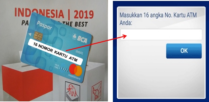 Cara Mengetahui No Kartu Atm Bca 16 Digit Di Buku Tabungan