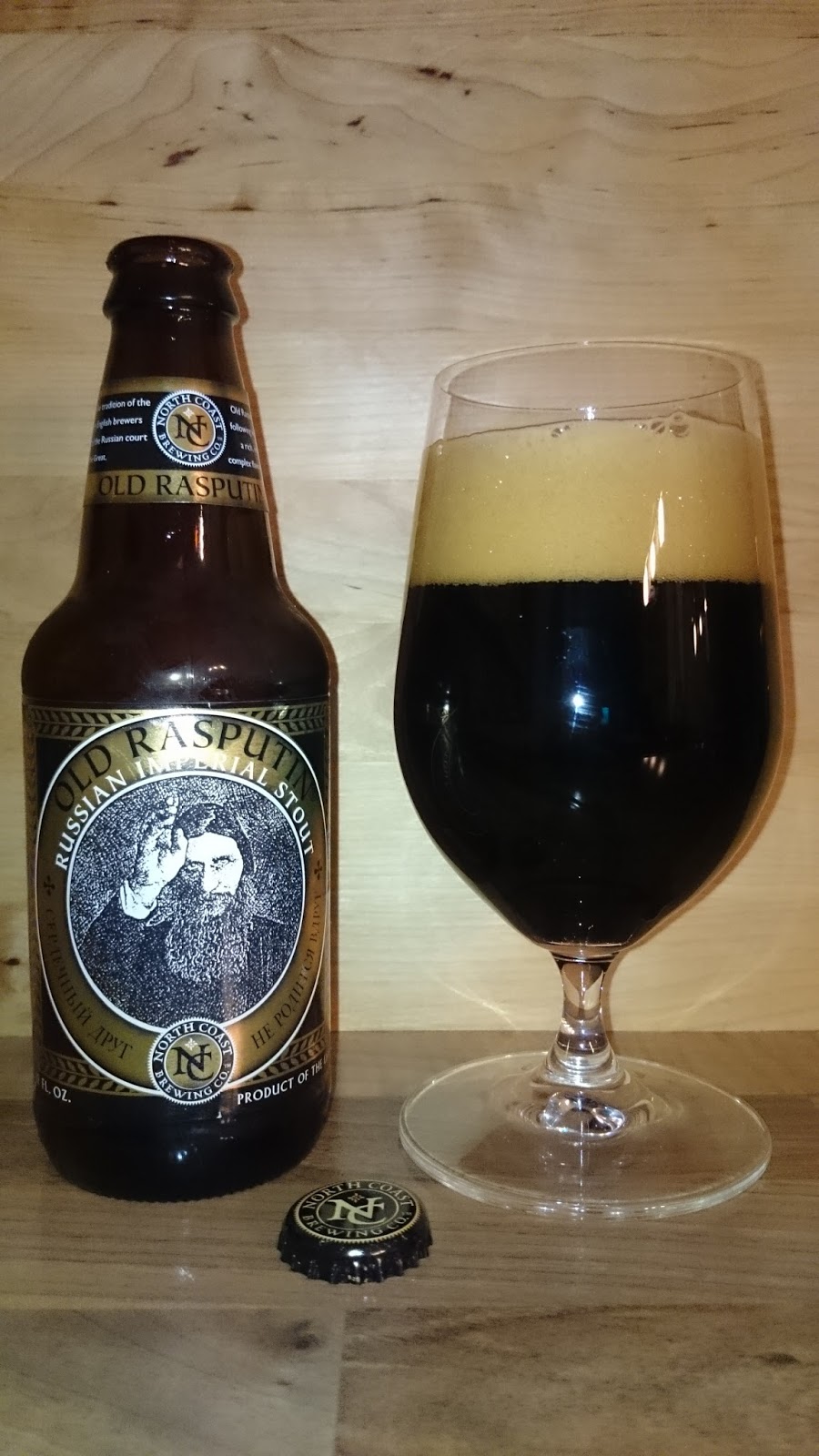 Beer Atlas: North Coast Old Rasputin Russian Imperial Stout