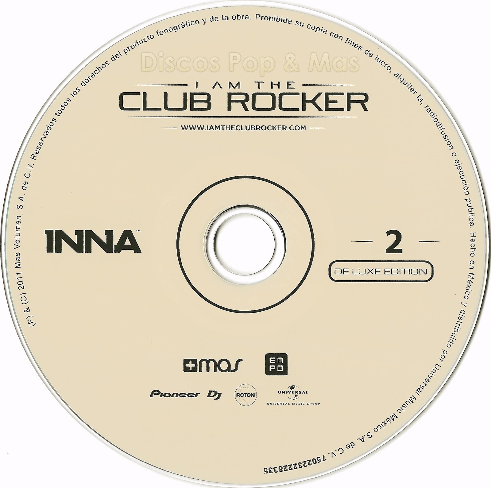 Discos Pop & Mas: Inna - I Am the Club Rocker (Deluxe)