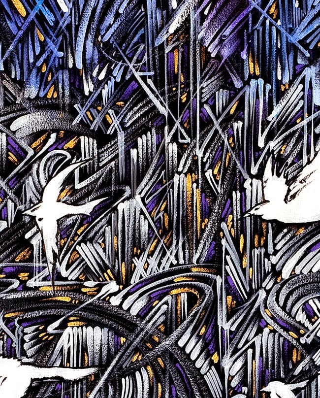 INSIDE THE ROCK POSTER FRAME BLOG: Defer Spiritual Migration Print Release