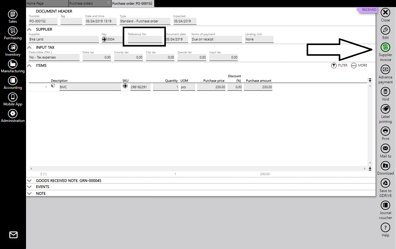 Supplier-Invoice-Reference-Number-Notification - ERPAG