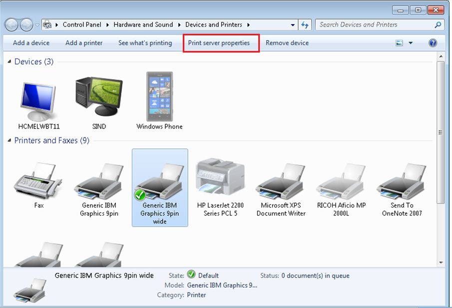 System Administrator Nagpur: Passbook Printer Setting For DOP Finacle