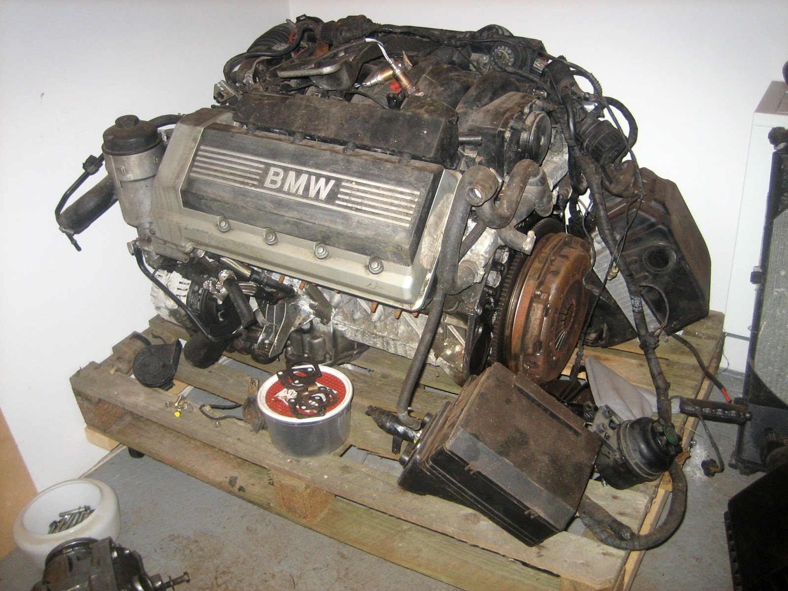 Min Ac cobra.: Motorpaketet med växellåda.