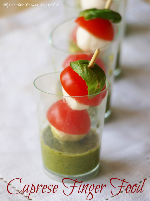 i dolci di laura: Caprese Finger Food