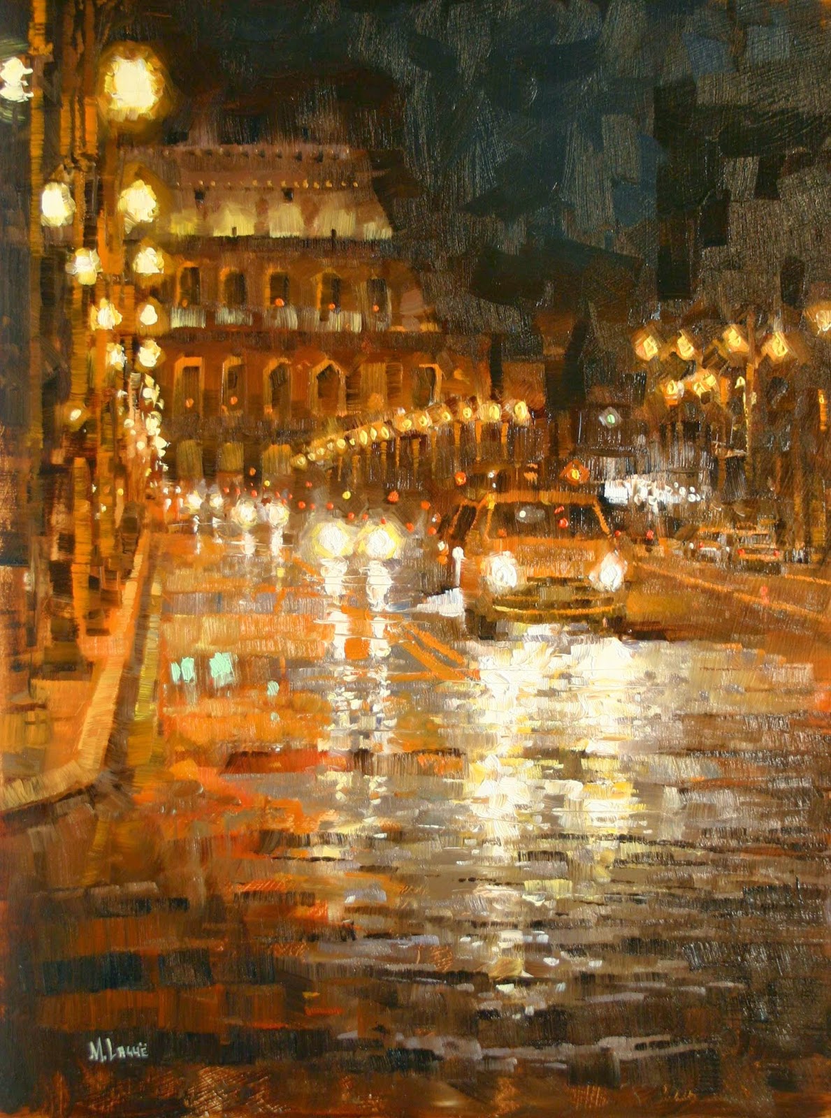 "Heb je Toulouse-Lautrec gezien?" - "Neen, wie heeft er gewonnen ...