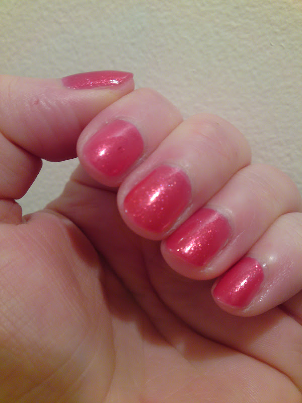 Economy Nails: W7 Cerise Pink
