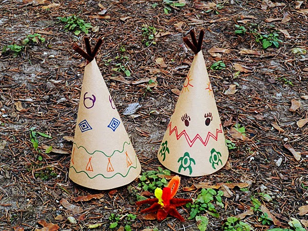 Make a Miniature TeePee | Munchkins and Mayhem