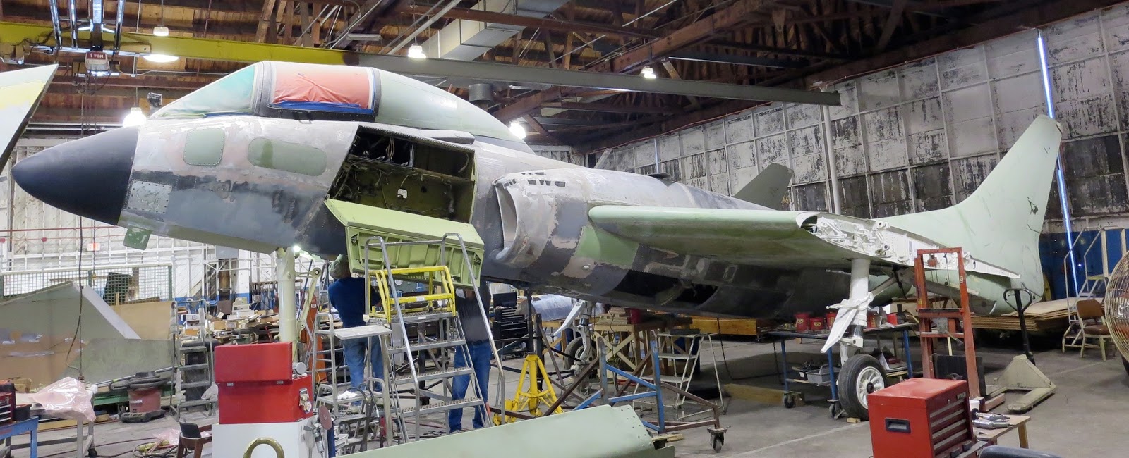 U.S. Navy Aircraft History: F7U-3 Cutlass Survivors