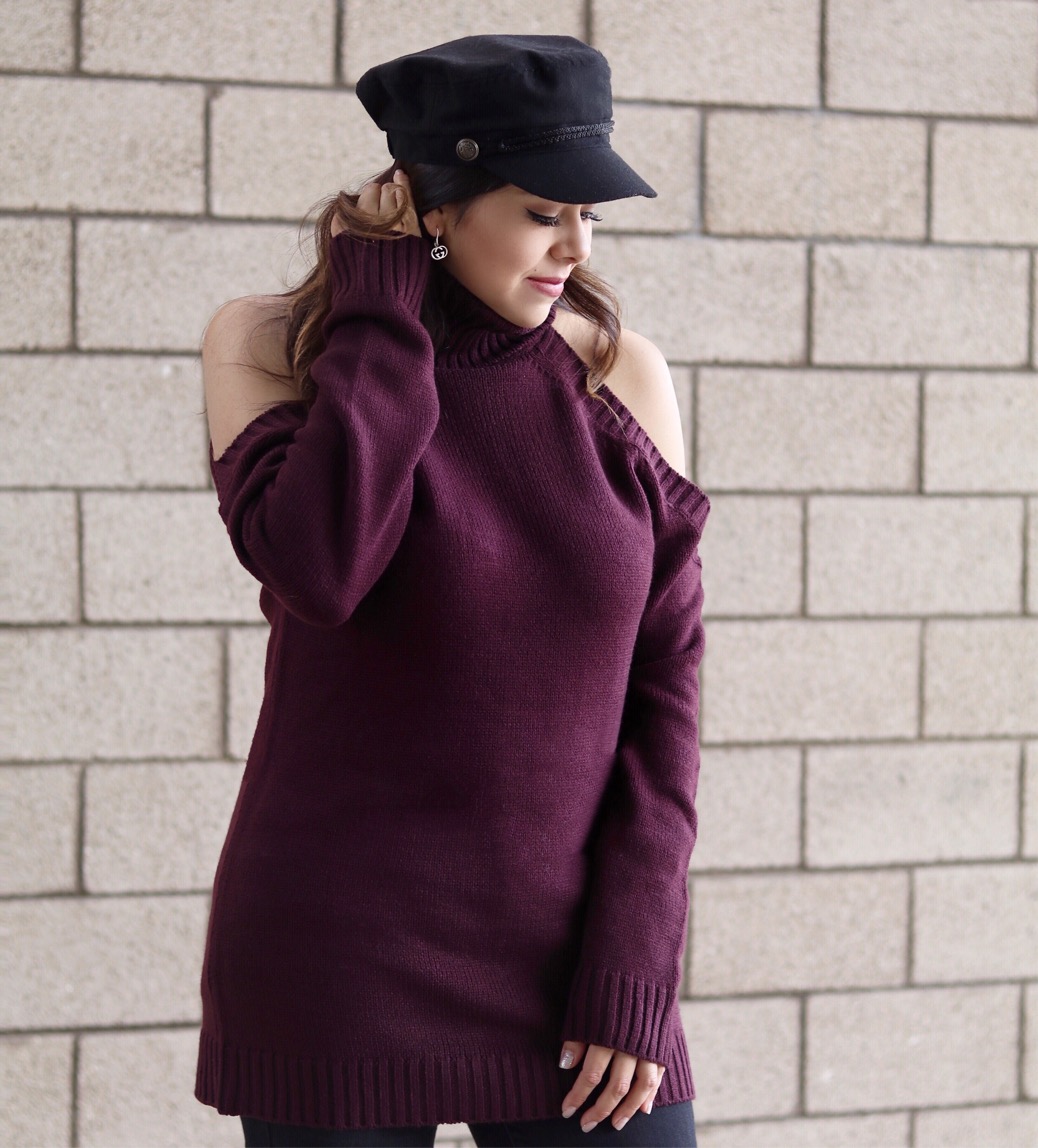 How to Slay in a Chunky Sweater - Lil bits of Chic