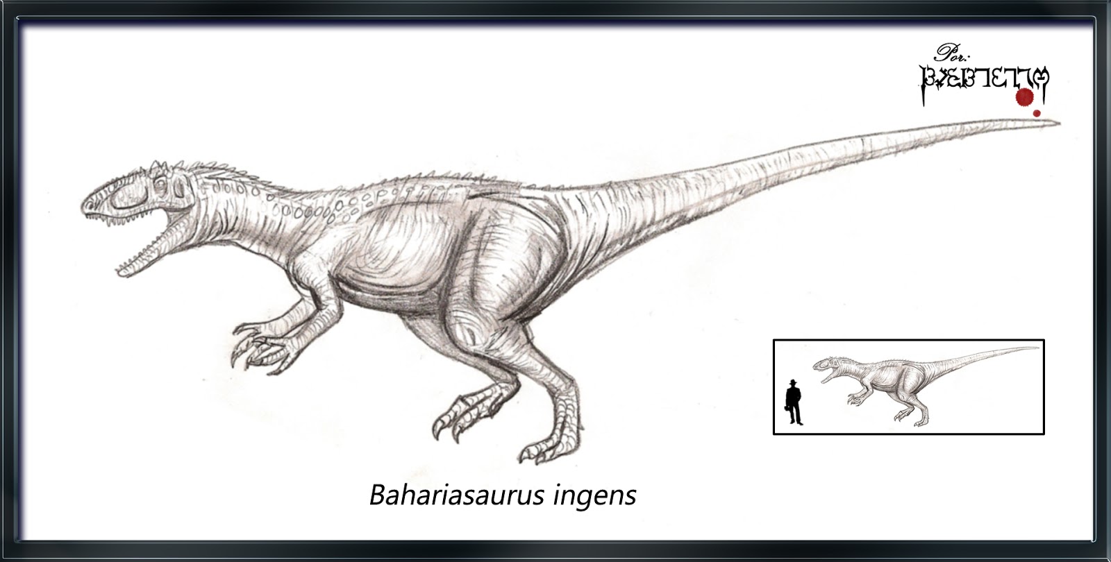 Bahariasaurus Dinosaur