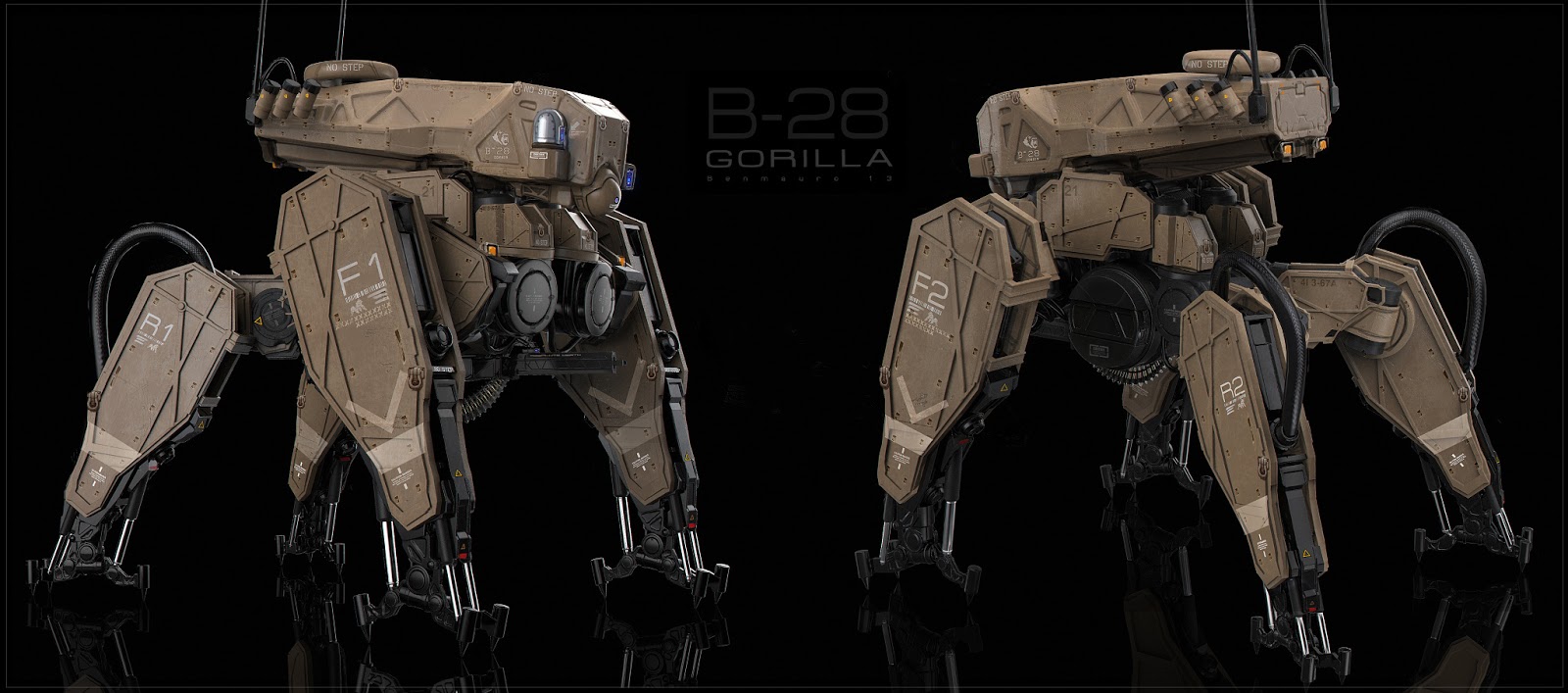 PERPETUAL MOTION: Gorilla Tank Model Kit