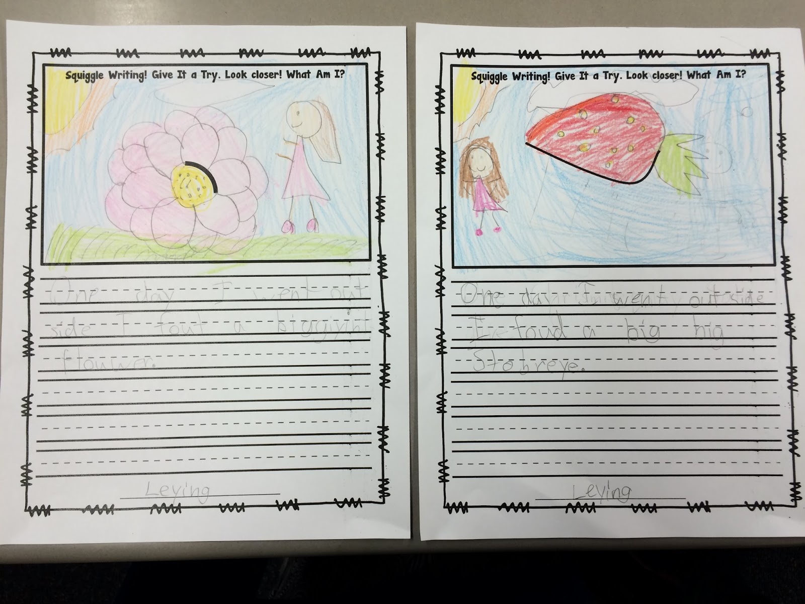 First Grade Bloomabilities: The Very First Squiggle Writer May Surprise ...