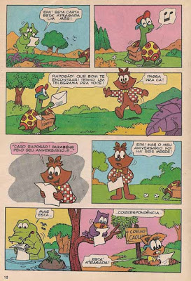 Arquivos Turma da Mônica: Turma da Mata: HQ "Olha o carteiro!"