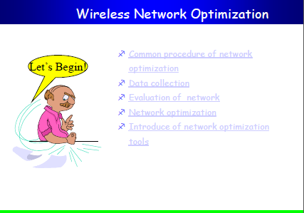 Telecom knowledge and experience sharing: GSM Radio Network Optimization