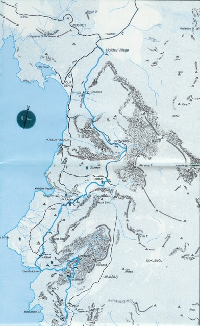 Lycian Way Maps - Download for Free - Lycian Way - Route details, book ...