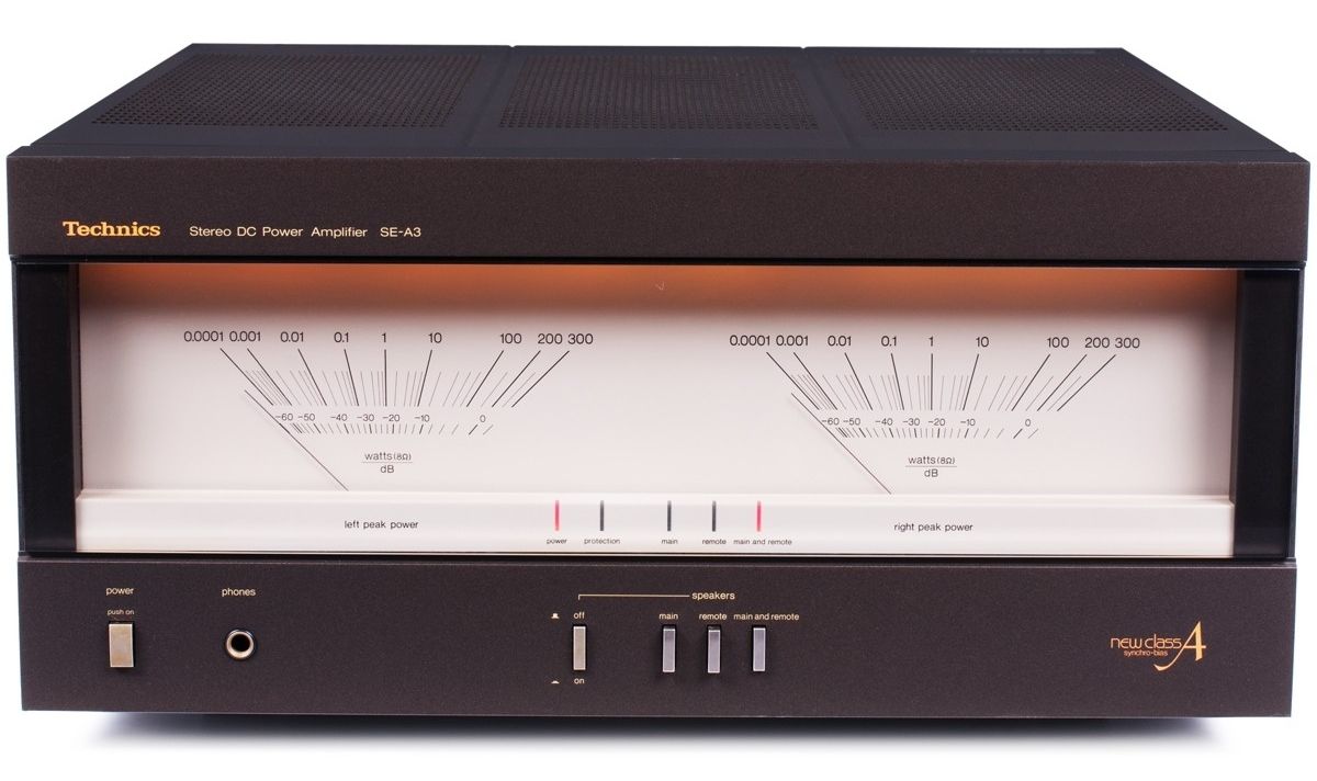 Technics SE-A3 - Power Amplifier | AudioBaza