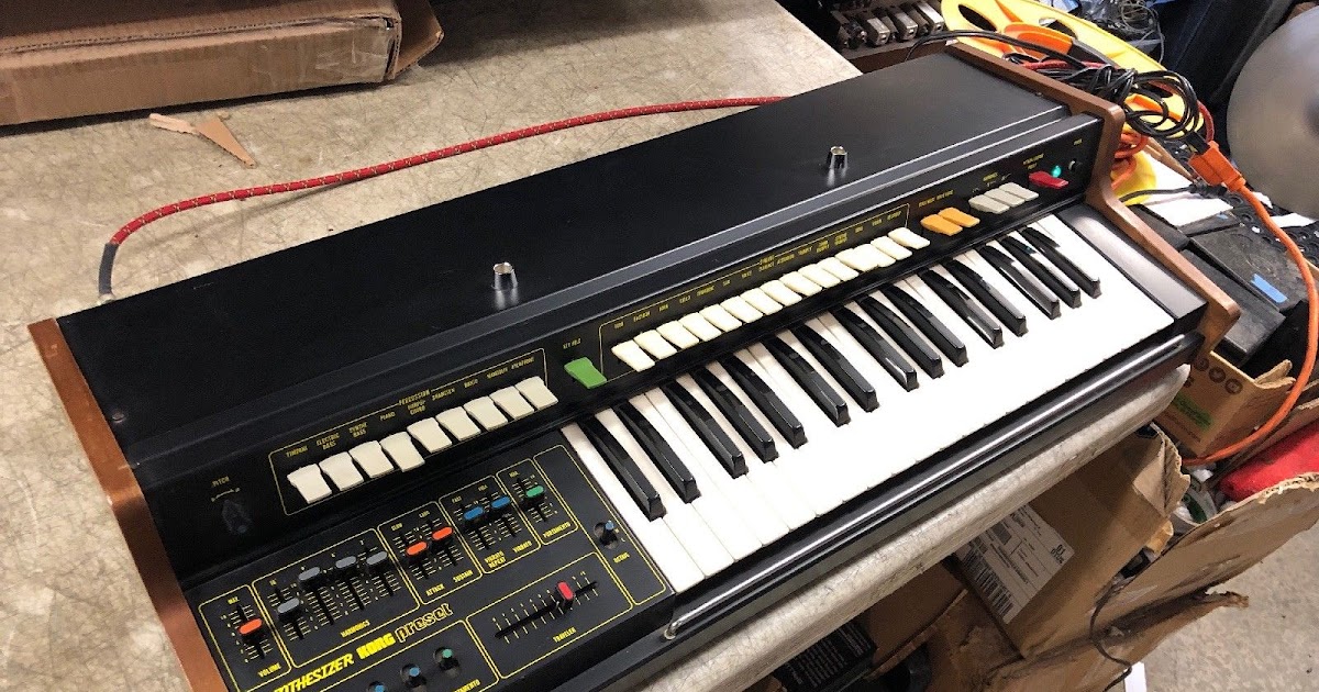 MATRIXSYNTH: Korg 900PS 1970s Vintage Synthesizer SN 770203