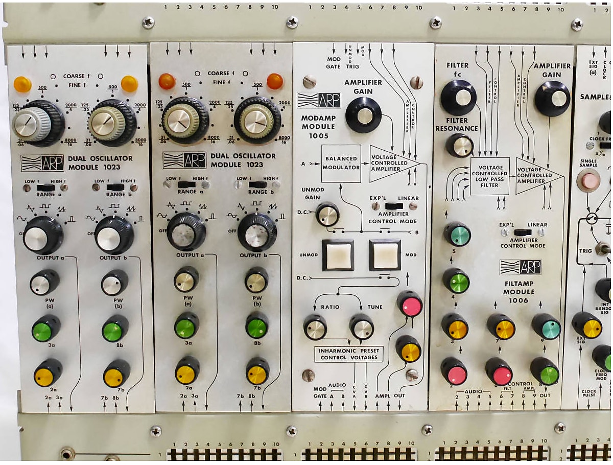 MATRIXSYNTH: Rare ARP 2500 Modular Set