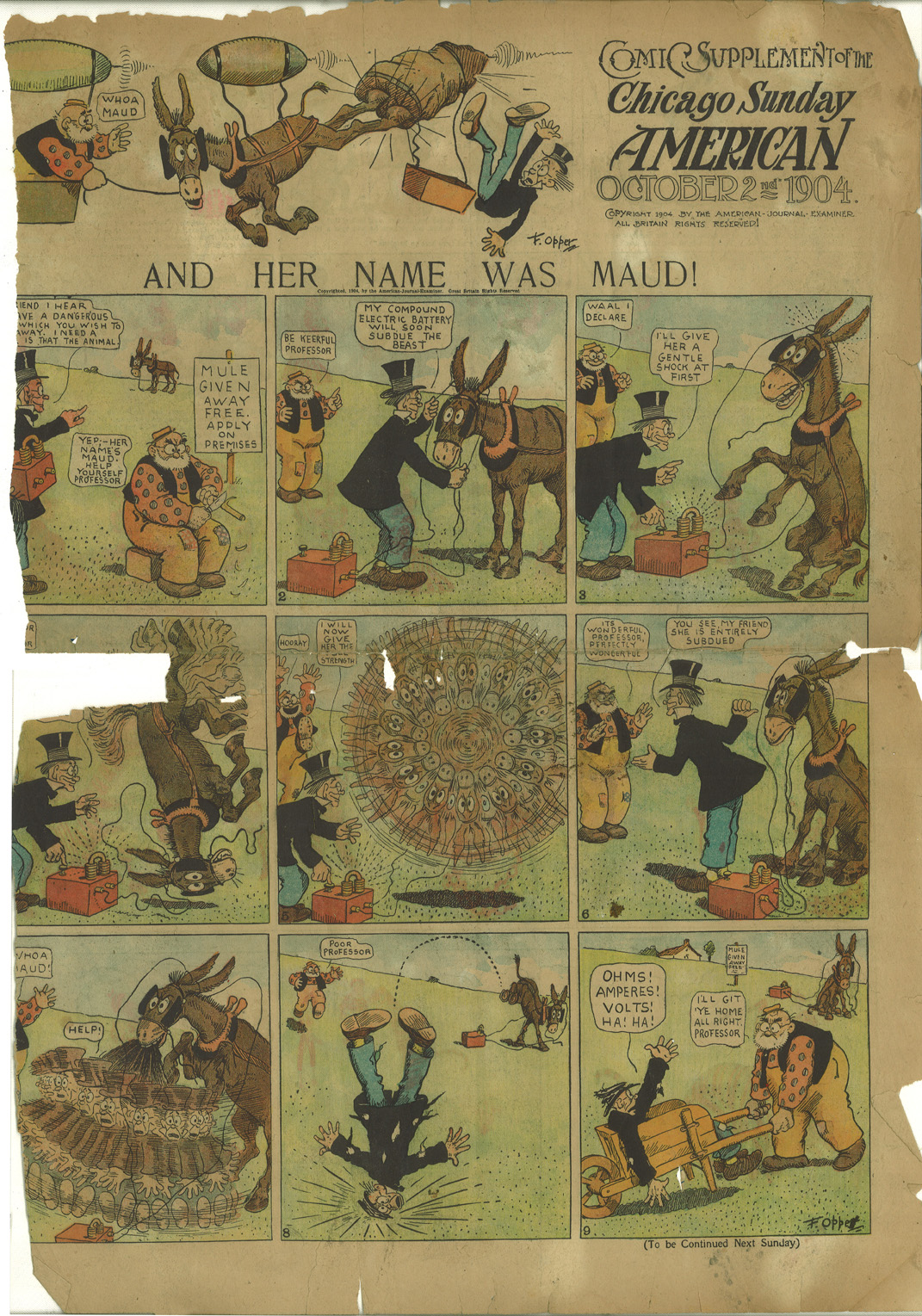 Ominous Octopus Omnibus: AND HER NAME WAS MAUD