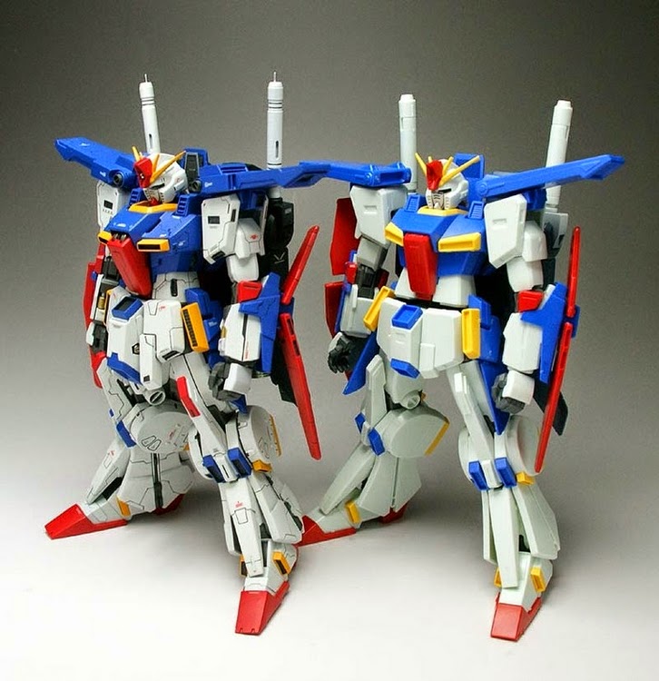 Custom Build: HGUC 1/144 MSZ-010 ZZ Gundam "Enhanced"