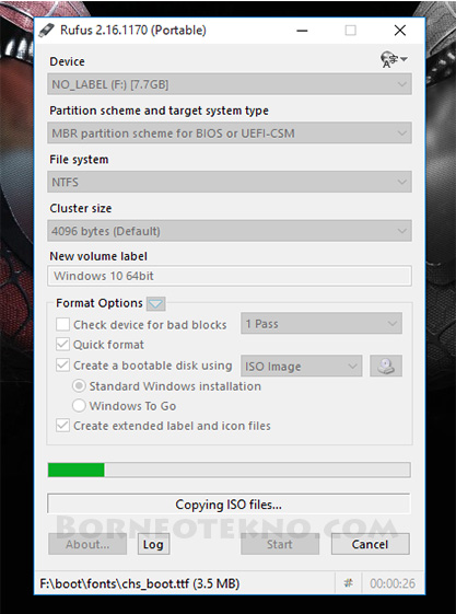 Cara Membuat USB Bootable Flashdisk Windows 10 Menggunakan Rufus ...