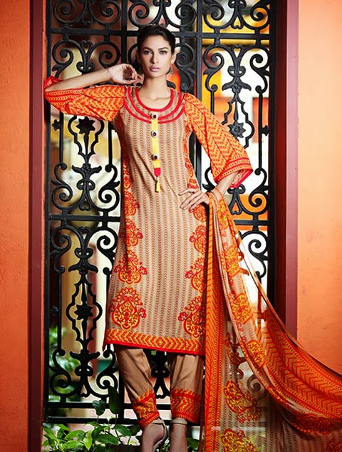 Warda Prints Casual Winter 2013-2014 Collection | Beautiful Embroidered ...