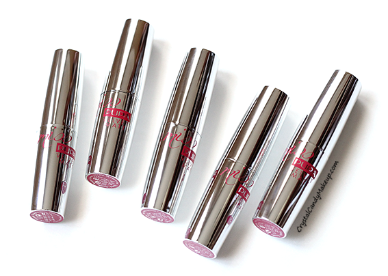 PUPA Milano Miss Pupa Velvet Matt Lipsticks in #102, #203, #301, #402 ...