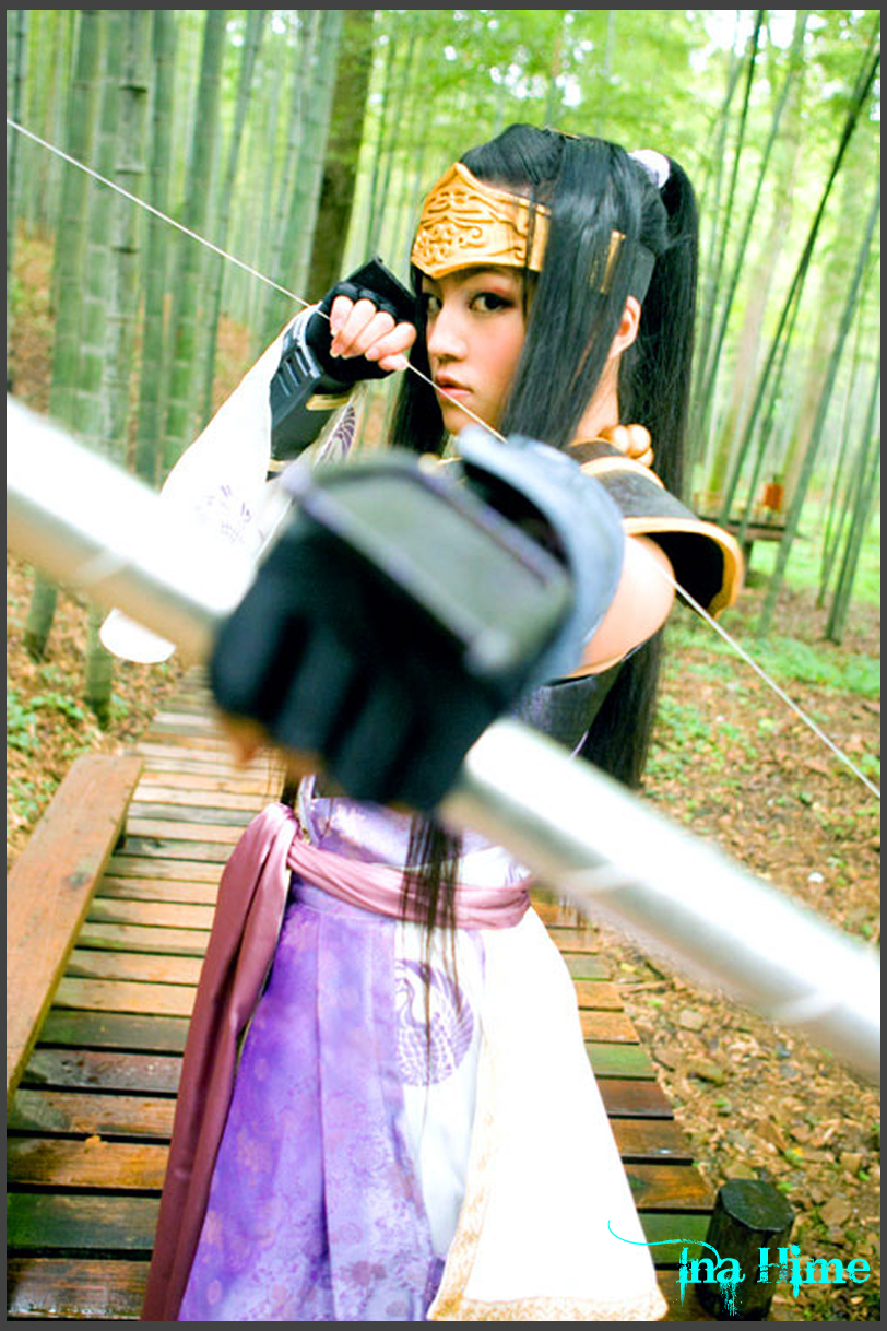 Operdion: Samurai Warrior Cosplay: Detailed Ina Hime Cosplay Costume