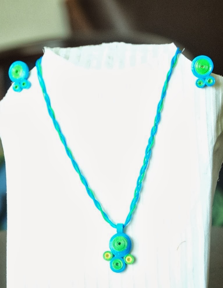 BITS OF MY CREATIONS: PAPER JEWELLERY