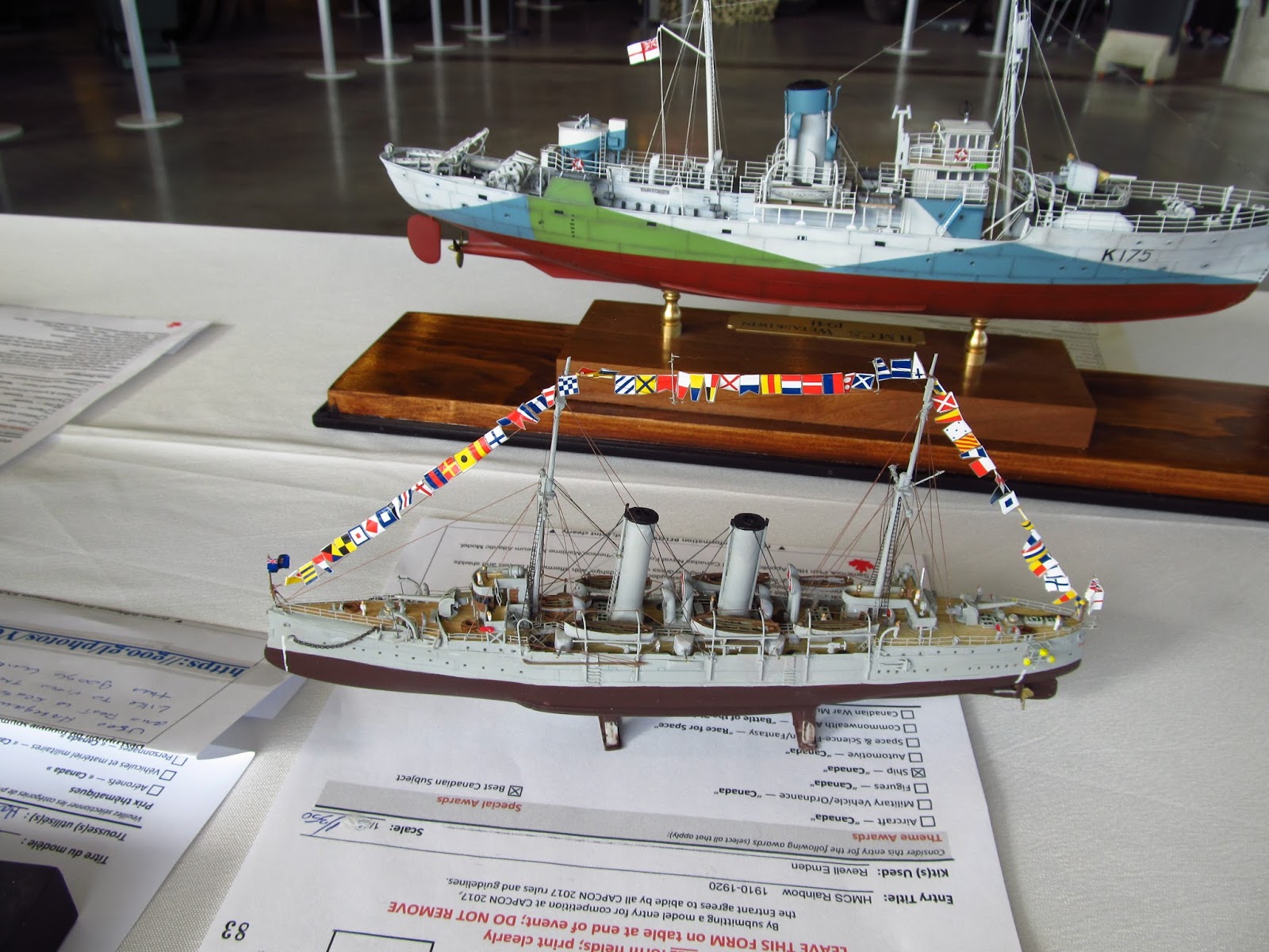 IPMS Ottawa - Monthly Plastic Model Contests: CAPCON 2017 - SHIPS ...