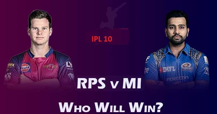 RPS VS MI IPL 10 final