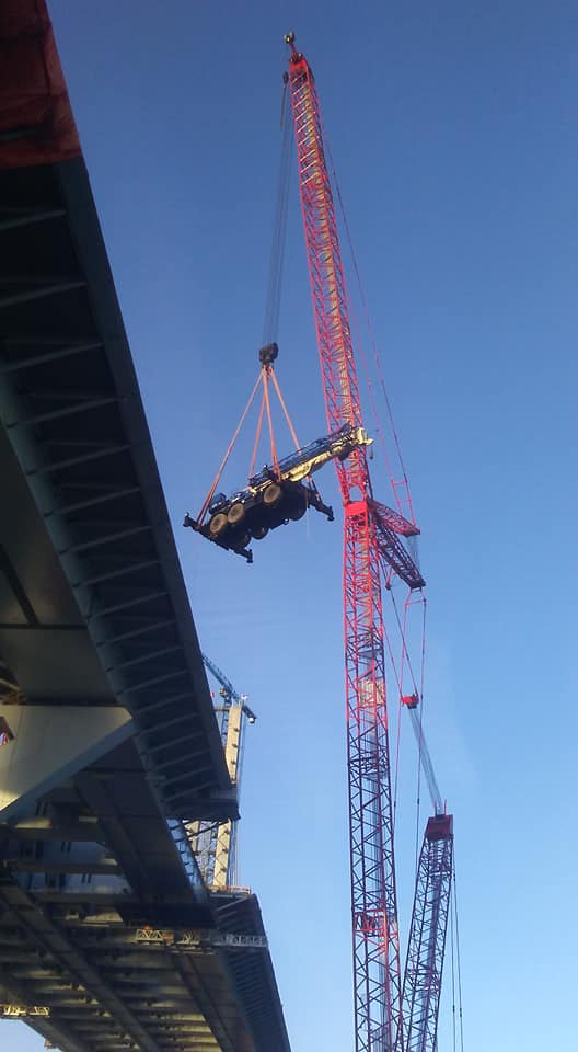 Industrial History: Cranes with a Luffer Jib