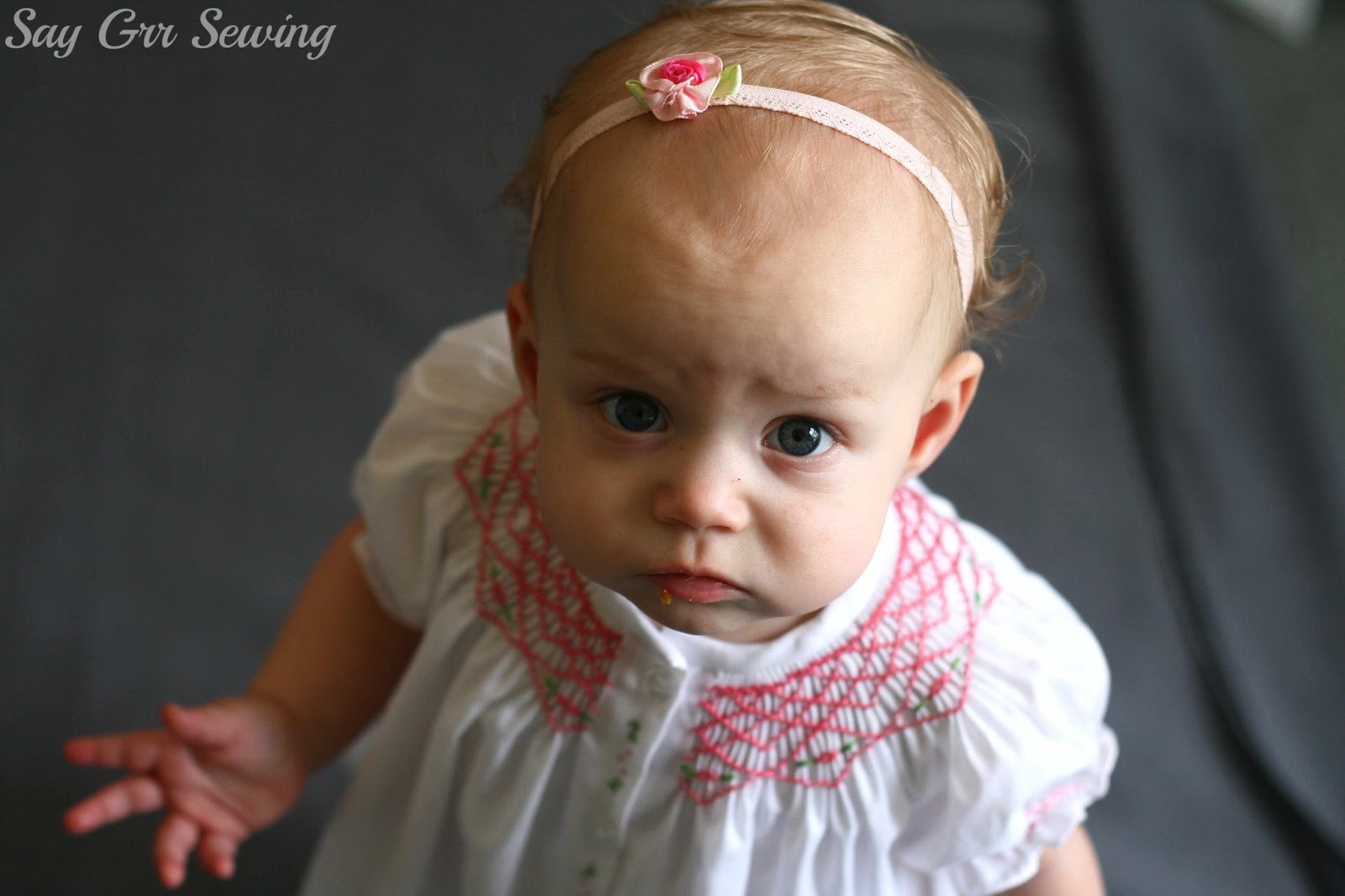 Say Grr Sewing: Missy Dress and Baby Slip