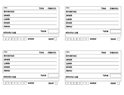 Happy and Healthy: tracking sheet (take 2)