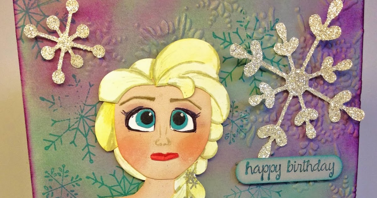 Porch Swing Creations: Elsa from Frozen Punch Art