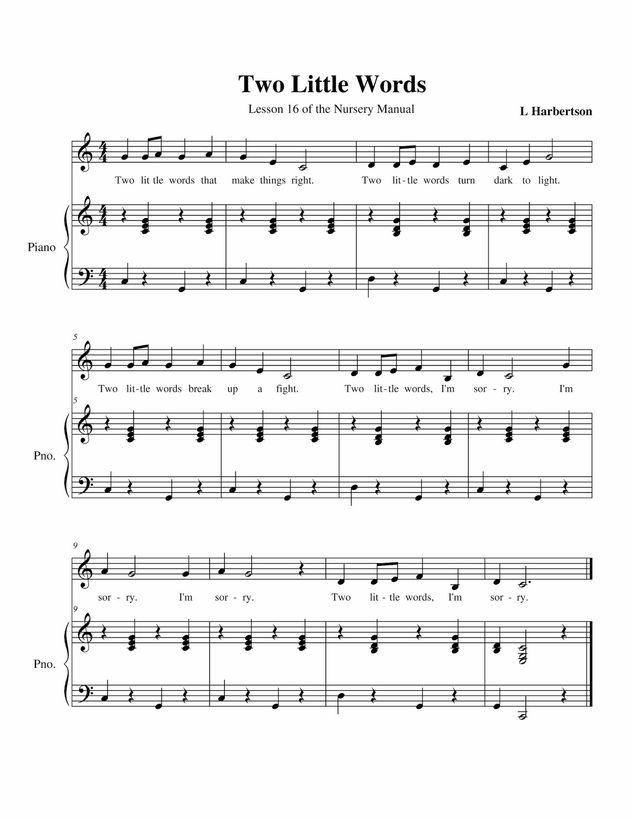 The Primary Music Leader: 2014