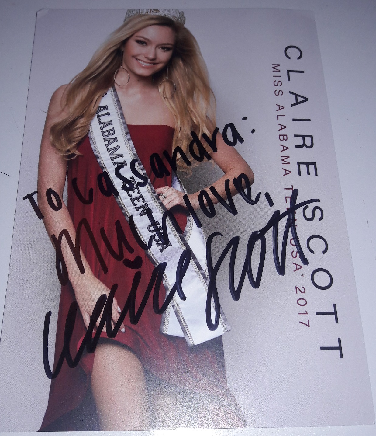 Pretty Little Missives: Miss USA and Miss Teen USA 2017 Autographs