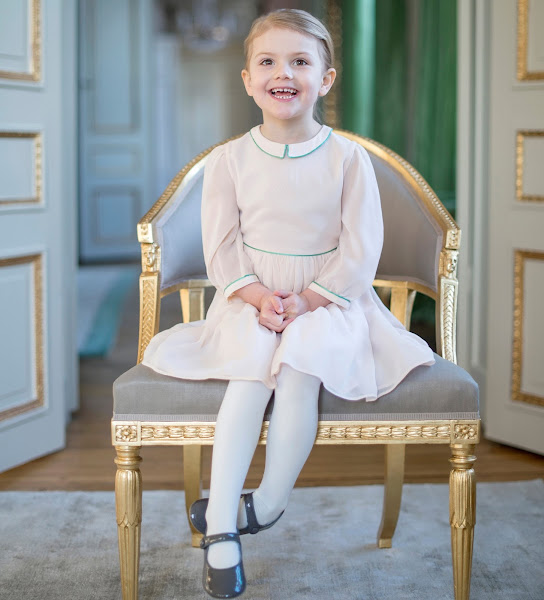Princess Estelle of Sweden is 4 years old
